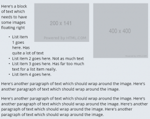 CSS - two right-aligned images under each other - Tech Explorer